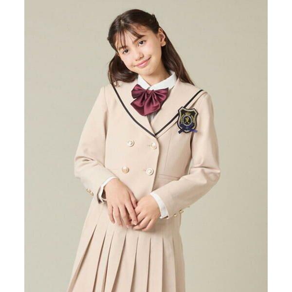 【発売日：2026年02月28日】★この商品はセール価格です★10,989円 → 9,890円(10%off)【カテゴリ】キッズ > スーツ > セットアップ【カラー】ベージュ/ブラック【サイズ】160/150【実寸(cm)】1...