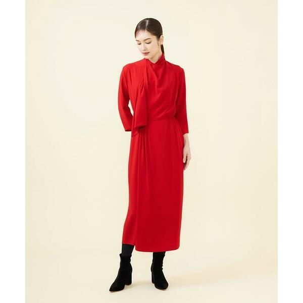 【発売日：2024年10月19日】【カテゴリ】レディース > ワンピース > ドレス【カラー】レッド/グリーン/ブルー【サイズ】M【実寸(cm)】M肩幅37.5 身幅45 袖丈42.5 ウエスト69 ヒップ97.5 総丈122【...