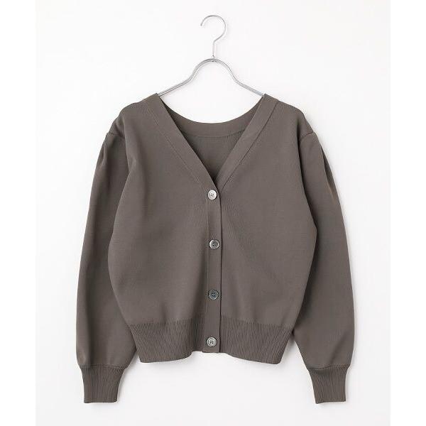 【発売日：2026年03月06日】【カテゴリ】レディース > トップス > カーディガン・ボレロ【カラー】チャコール/ブルー【サイズ】38/40【実寸(cm)】 着丈 身幅 肩幅 袖丈38 45.0 54.0 42.0 57.0...