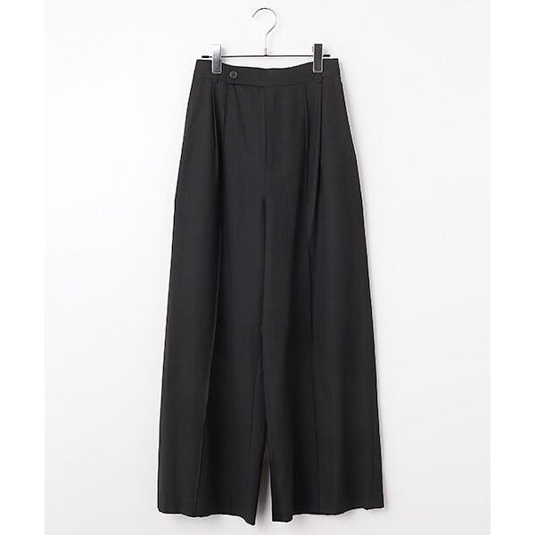 【発売日：2026年03月06日】【カテゴリ】レディース > パンツ > その他パンツ【カラー】ブラック/ベージュ【サイズ】38/40【実寸(cm)】 ウエスト(一部ゴム) ヒップ 股上 股下 ワタリ 裾幅38 65.0 110...