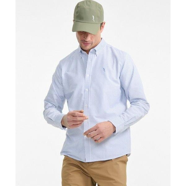 エーグル（AIGLE）/速乾ストライプオックスフォードシャツ AIGLE（エーグル） 速乾ストライプオックスフォードシャツ