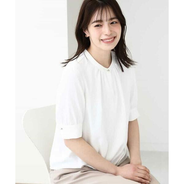 【発売日：2025年06月05日】【カテゴリ】レディース > トップス > シャツ・ブラウス【カラー】ライトブルー/ネイビー/ホワイト【サイズ】S/M/L【実寸(cm)】S着丈57.5 肩幅36.5 バスト97 そで丈29.5M...
