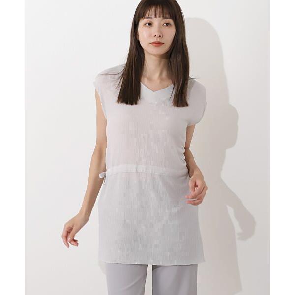 【発売日：2025年02月27日】★この商品はセール価格です★19,800円 → 4,950円(75%off)【カテゴリ】レディース > トップス > カットソー【カラー】ペールグレー【サイズ】40(9)/42(11)【実寸(c...