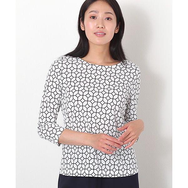 【発売日：2025年12月26日】★この商品はセール価格です★16,500円 → 6,600円(60%off)【カテゴリ】レディース > トップス > カットソー【カラー】ホワイト/ライトベージュ/ダークブルー【サイズ】40(9...