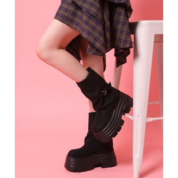 【発売日：2026年02月12日】★この商品はセール価格です★9,460円 → 2,838円(70%off)【カテゴリ】レディース > シューズ > ブーツ（ショート丈）【カラー】ブラック(019)/ブラウン(043)【サイズ】...