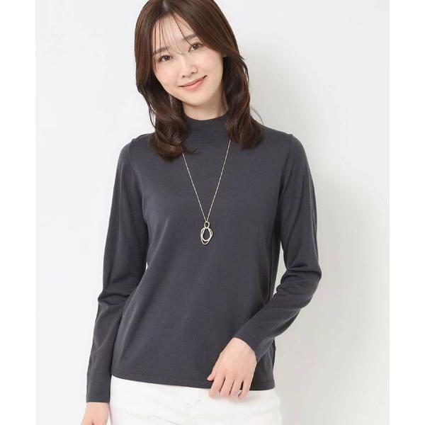 【発売日：2026年01月08日】★この商品はセール価格です★28,600円 → 14,300円(50%off)【カテゴリ】レディース > トップス > ニット・セーター【カラー】チャコールグレー(014)/キャメルブラウン(0...