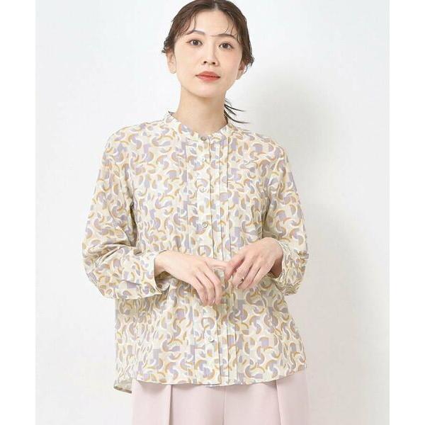 【発売日：2026年01月23日】★この商品はセール価格です★25,300円 → 12,650円(50%off)【カテゴリ】レディース > トップス > シャツ・ブラウス【カラー】ライトベージュ(151)/ブルー(191)【サイ...