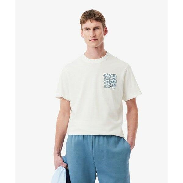 【発売日：2026年04月24日】★この商品はセール価格です★11,000円 → 6,600円(40%off)【カテゴリ】メンズ > トップス > Tシャツ【カラー】オフホワイト/ダークブルー【サイズ】2(日本サイズS)/3(日...