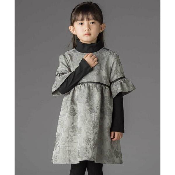 【発売日：2026年01月16日】★この商品はセール価格です★14,080円 → 8,448円(40%off)【カテゴリ】キッズ > ワンピース > ミニ丈・ひざ丈ワンピ…【カラー】ブラック系/グレー系【サイズ】95cm/100...