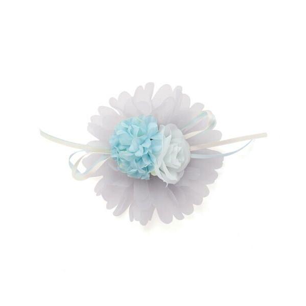 【発売日：2025年12月10日】【カテゴリ】キッズ > アクセサリー > ブローチ・コサージュ【カラー】ホワイト/ブルー/パープル【サイズ】ワンサイズ【実寸(cm)】ワンサイズ:全体幅11【素材】ホワイト/ブルー/パープル：-...