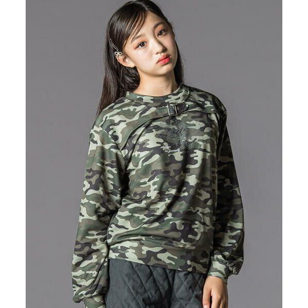 【発売日：2026年03月06日】★この商品はセール価格です★4,400円 → 1,760円(60%off)【カテゴリ】キッズ > トップス > スウェット【カラー】グレー/グリーン系【サイズ】130cm/140cm/150cm...