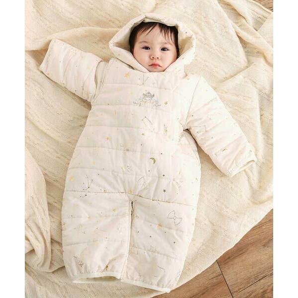 【発売日：2026年01月09日】★この商品はセール価格です★6,490円 → 4,543円(30%off)【カテゴリ】キッズ > マタニティ・ベビー・… > ベビー・キッズウエア【カラー】オフホワイト(キラキラ)/ブルー(おも...