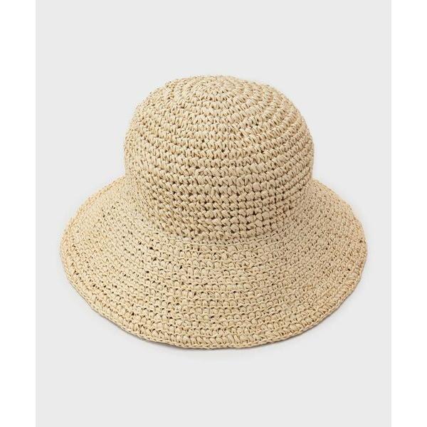 【発売日：2025年07月30日】★この商品はセール価格です★6,600円 → 5,280円(20%off)【カテゴリ】レディース > 服飾雑貨 > ハット【カラー】アイボリー(004)/ブラック(019)【サイズ】00【実寸(...