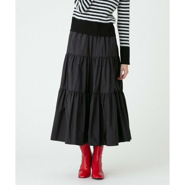 【発売日：2024年02月06日】★この商品はセール価格です★29,700円 → 14,850円(50%off)【カテゴリ】レディース > スカート > ロング・マキシ丈スカ…【カラー】ラベンダー(53)/ブラック(95)【サイ...