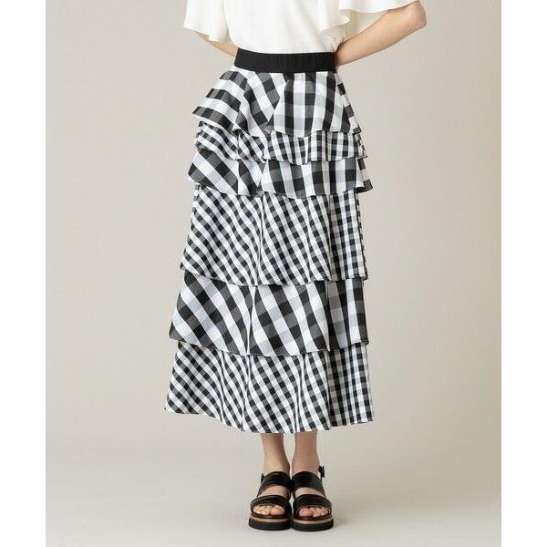 【発売日：2024年07月27日】★この商品はセール価格です★39,600円 → 19,800円(50%off)【カテゴリ】レディース > スカート > ロング・マキシ丈スカ…【カラー】オフホワイト(02)/ブルー(61)/ブラ...