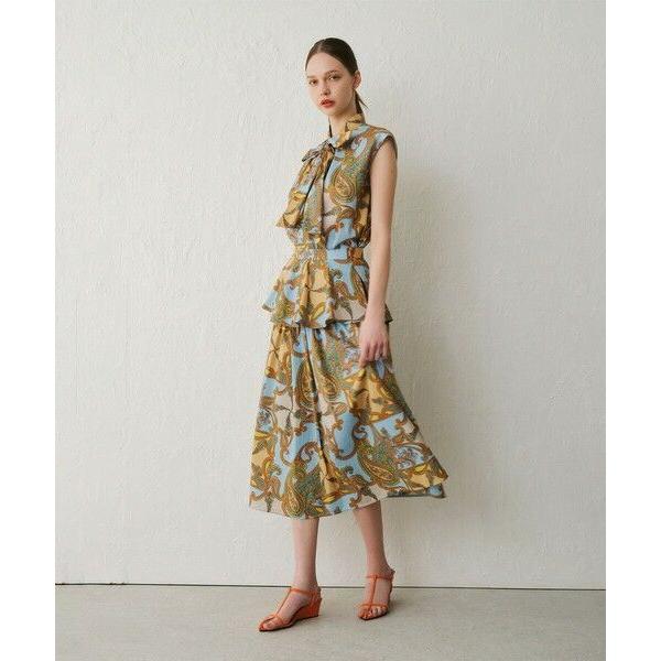 【発売日：2024年09月21日】★この商品はセール価格です★49,500円 → 24,750円(50%off)【カテゴリ】レディース > スカート > ロング・マキシ丈スカ…【カラー】ブルー系(68)【サイズ】01(S)/02...