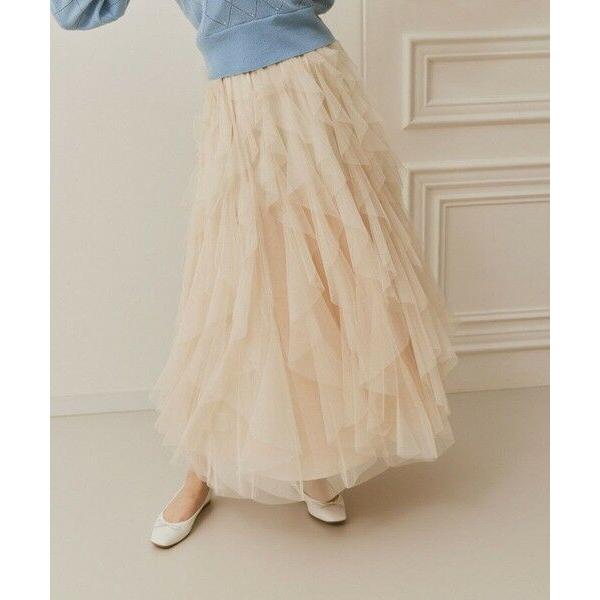 【発売日：2024年11月12日】【カテゴリ】レディース > スカート > ロング・マキシ丈スカ…【カラー】アイボリー(04)/ブラック(95)【サイズ】01(S)/02(M)【実寸(cm)】01(S):ウエスト62 ヒップ- ...