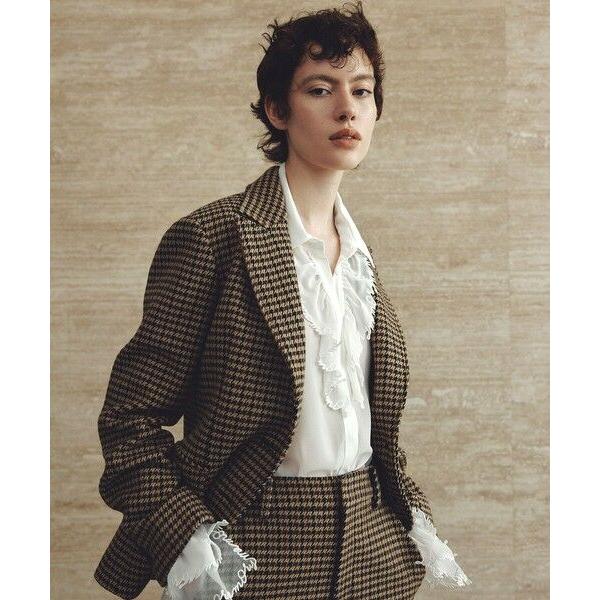 【発売日：2026年01月01日】★この商品はセール価格です★69,300円 → 48,510円(30%off)【カテゴリ】レディース > アウター > テーラードジャケット【カラー】ブラウン(81)【サイズ】01(S)/02(...