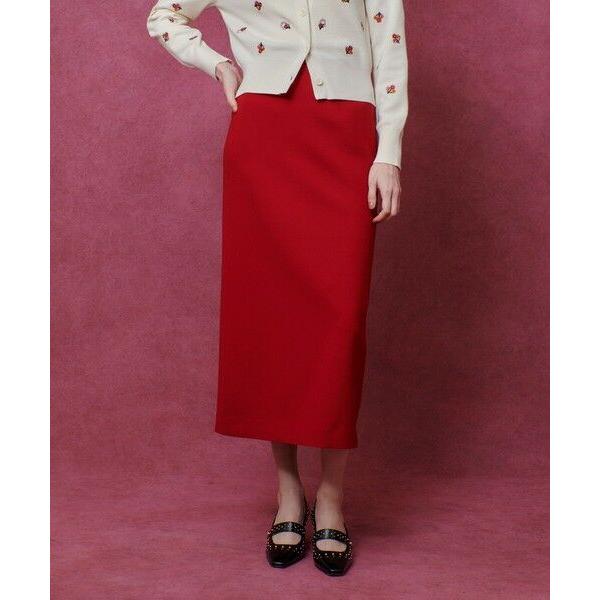 【発売日：2025年08月15日】【カテゴリ】レディース > スカート > ミニ・ひざ丈スカート【カラー】レッド(43)/レッド(45)/キャメル(84)/ブラック(95)【サイズ】01(S)/02(M)【実寸(cm)】01(S...