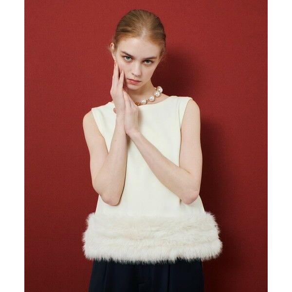 【発売日：2026年01月15日】★この商品はセール価格です★40,700円 → 20,350円(50%off)【カテゴリ】レディース > トップス > ニット・セーター【カラー】オフホワイト(02)/グレー(92)/ブラック(...