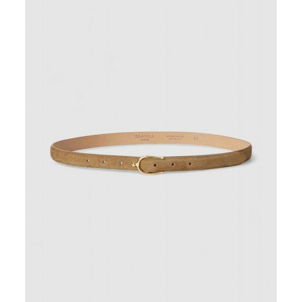 【発売日：2025年07月25日】【カテゴリ】レディース > 服飾雑貨 > ベルト・サスペンダー【カラー】キャメル(84)【サイズ】F【実寸(cm)】F:全長75 幅2【素材】牛革【製造国】-【基本情報】22252255010,...