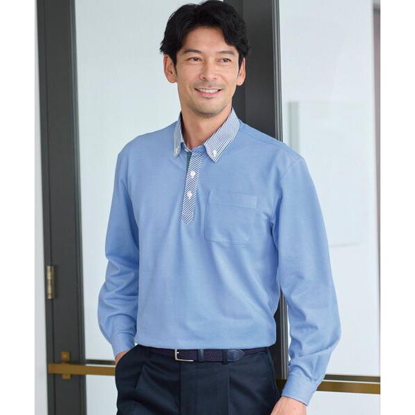 【発売日：2025年11月19日】★この商品はセール価格です★7,480円 → 4,488円(40%off)【カテゴリ】メンズ > トップス > ポロシャツ【カラー】オレンジ/セイジグリーン/サックス/ネイビー【サイズ】S/M/...