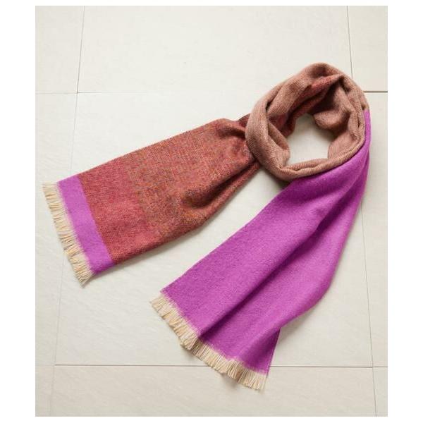 【発売日：2026年02月27日】★この商品はセール価格です★9,350円 → 7,012円(25%off)【カテゴリ】レディース > 服飾雑貨 > マフラー・ショール・…【カラー】イエロー/パープル【サイズ】フリーサイズ【実寸...