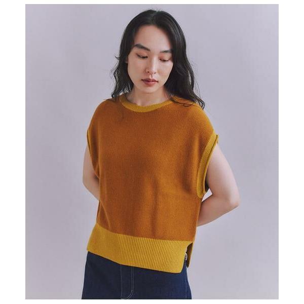 【発売日：2026年02月28日】★この商品はセール価格です★22,000円 → 11,000円(50%off)【カテゴリ】レディース > トップス > ベスト【カラー】ダークブラウン/イエローオーカー/ボトルグリーン【サイズ】...