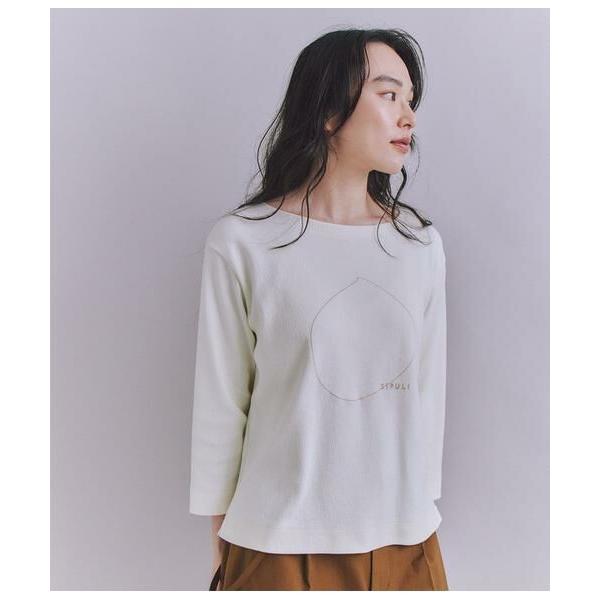 【発売日：2026年03月03日】★この商品はセール価格です★16,500円 → 10,725円(35%off)【カテゴリ】レディース > トップス > カットソー【カラー】ホワイト/ダークグレー【サイズ】2/3【実寸(cm)】...