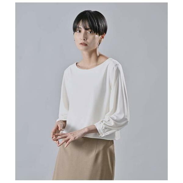 【発売日：2026年02月24日】★この商品はセール価格です★22,000円 → 15,400円(30%off)【カテゴリ】レディース > トップス > カットソー【カラー】ホワイト/ダークブラウン【サイズ】L/M【実寸(cm)...