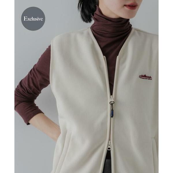 【発売日：2025年10月10日】★この商品はセール価格です★14,300円 → 7,150円(50%off)【カテゴリ】レディース > トップス > ベスト【カラー】ボルドー/オフホワイト/ブラック【サイズ】Free【実寸(c...