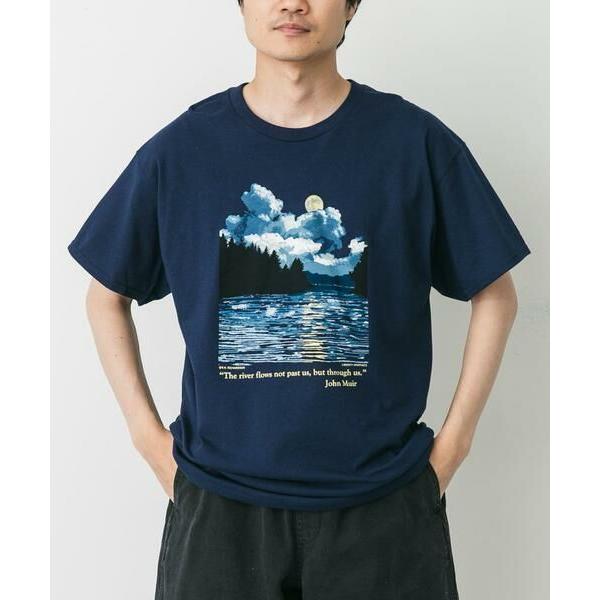 【発売日：2025年07月11日】★この商品はセール価格です★6,600円 → 3,960円(40%off)【カテゴリ】メンズ > トップス > Tシャツ【カラー】ネイビー【サイズ】L/XL【実寸(cm)】 着丈 肩幅 袖丈 身...