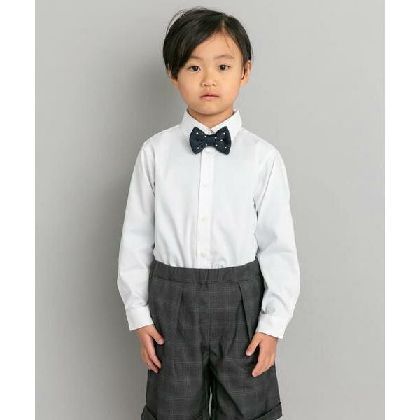 【発売日：2026年01月09日】【カテゴリ】キッズ > トップス【カラー】ホワイト/グレー系その他【サイズ】110/120【実寸(cm)】 着丈 肩幅 袖丈 身幅110 48cm 29cm 36.5cm 32cm120 52cm 3...