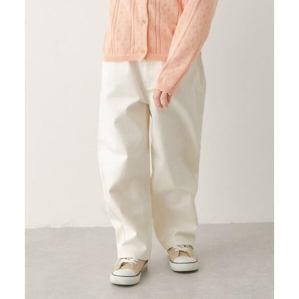 【発売日：2026年02月03日】【カテゴリ】キッズ > パンツ【カラー】インディゴブルー/アイボリー【サイズ】105(100-110)/120(115-125)/135(130-140)【実寸(cm)】 もも周り ウエスト ヒップ ...