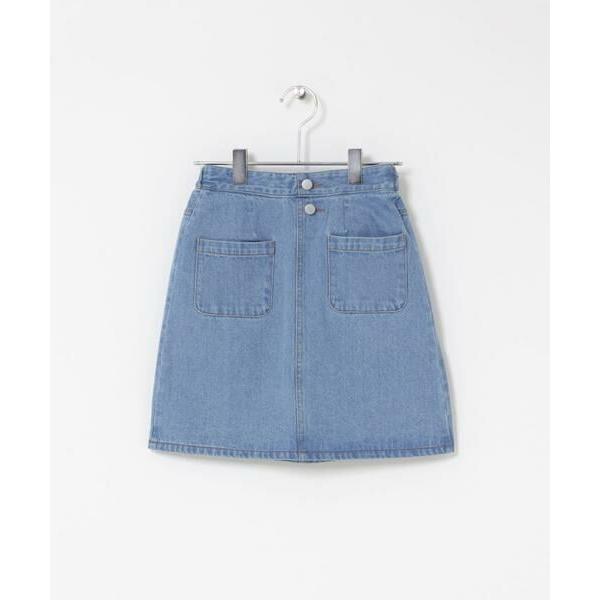 【発売日：2026年02月03日】【カテゴリ】キッズ > パンツ【カラー】インディゴブルー/ワンウォッシュ【サイズ】105(100-110)/120(115-125)/135(130-140)【実寸(cm)】 ウエスト スカート丈 ヒ...