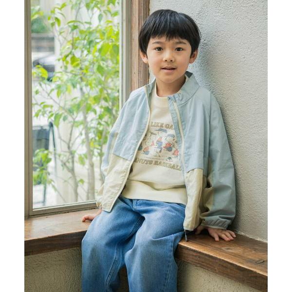【発売日：2026年04月02日】★この商品はセール価格です★6,050円 → 4,235円(30%off)【カテゴリ】キッズ > アウター【カラー】ブルー系その他/グレー系その他【サイズ】105(100-110)/120(115-1...