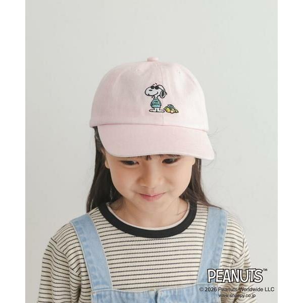 【発売日：2026年01月16日】【カテゴリ】キッズ > 服飾雑貨【カラー】ピンク/ベージュ【サイズ】One【実寸(cm)】 つば 頭周り 高さOne 7cm 52〜57cm 15cm【素材】綿65% ポリエステル30％ レーヨン5％...