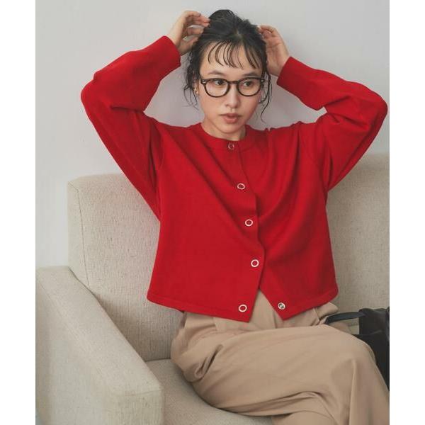 【発売日：2026年02月05日】★この商品はセール価格です★9,900円 → 6,930円(30%off)【カテゴリ】レディース > トップス > カーディガン・ボレロ【カラー】レッド/モカ/ホワイト系その他/ブラック【サイズ...