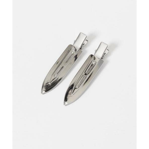 【発売日：2025年09月16日】【カテゴリ】レディース > ヘアアクセサリー【カラー】シルバー【サイズ】-【実寸(cm)】 全長 幅- 6cm 1.5cm【素材】合金【製造国】-【基本情報】RWA6-HP8824,アーバンリサーチ ロッソ