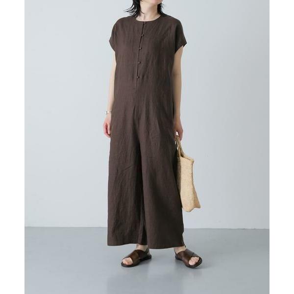 【発売日：2026年04月21日】【カテゴリ】レディース > オールインワン・サロ… > サロペット・オールイ…【カラー】ブラック/チャコールグレー【サイズ】0/1【実寸(cm)】 もも周り 総丈 股下 肩幅 裾周り 身幅1 7...