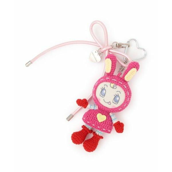 【発売日：2026年02月16日】【カテゴリ】キッズ > アクセサリー > チャーム【カラー】ピンク/黒【サイズ】F【実寸(cm)】F : H 17 W 9 D 5【素材】リボン：合成皮革リボン：対象年齢　6歳以上【製造国】-【...