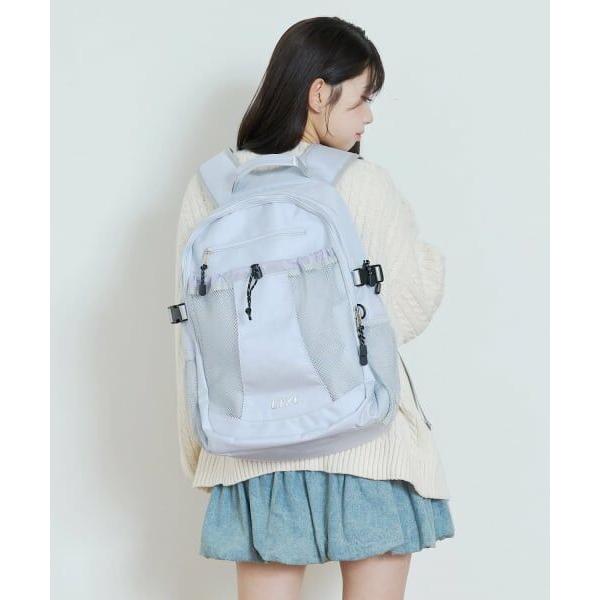 【発売日：2025年12月03日】【カテゴリ】キッズ > バッグ > リュック・バックパッ…【カラー】サックス/黒【サイズ】F【実寸(cm)】F : 対象 ジュニア H 46 W 29.5 D 14 容量 30L【素材】表地：ポ...