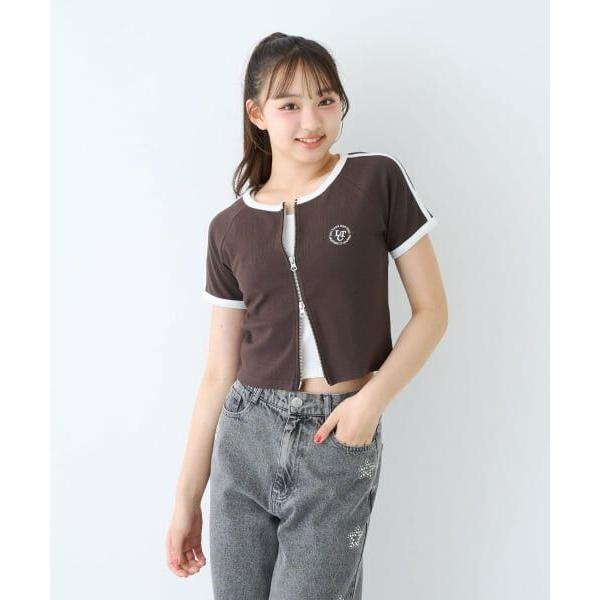 【発売日：2026年06月19日】★この商品はセール価格です★5,929円 → 4,743円(20%off)【カテゴリ】キッズ > トップス > カーディガン・ボレロ【カラー】オフホワイト/茶/黒【サイズ】SS(130cm)/S...