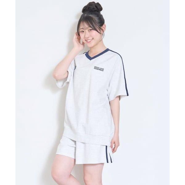 【発売日：2026年04月16日】【カテゴリ】キッズ > トップス > その他トップス【カラー】ラベンダー/黒/シロ杢【サイズ】SS(130cm)/S(140cm)/M(150cm)/L(160cm)【実寸(cm)】SS(130...
