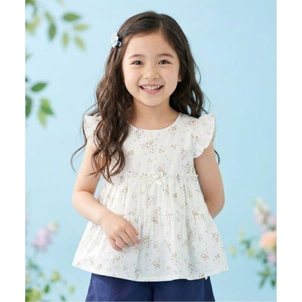 【発売日：2026年06月30日】★この商品はセール価格です★3,300円 → 2,310円(30%off)【カテゴリ】キッズ > トップス > その他トップス【カラー】アイボリー/ライトピンク【サイズ】90cm/100cm/1...