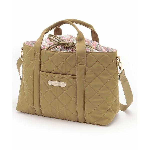 【発売日：2026年03月27日】【カテゴリ】キッズ > マタニティ・ベビー・… > ママバッグ・収納ポー…【カラー】モカ茶/紺【サイズ】F【実寸(cm)】F : H×W×D×持ち手上り 25×41×13×10 肩紐 71-13...