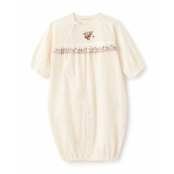 【発売日：2026年01月30日】【カテゴリ】キッズ > マタニティ・ベビー・… > ロンパース【カラー】ECRU(キナリ)【サイズ】50-70cm【実寸(cm)】50-70cm : 総丈 54 胸囲 54 裄丈 30【素材】本...