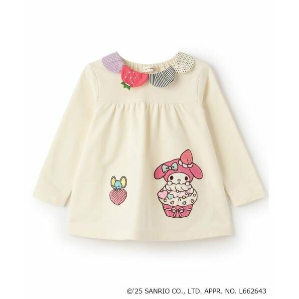 【発売日：2026年05月08日】★この商品はセール価格です★8,690円 → 3,476円(60%off)【カテゴリ】キッズ > トップス > スウェット【カラー】ECRU(キナリ)/ピンク【サイズ】80cm/90cm/100...
