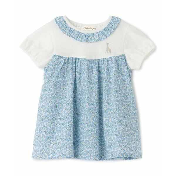 【発売日：2026年03月24日】【カテゴリ】キッズ > トップス > その他トップス【カラー】ピンク/ブルー【サイズ】80cm/90cm【実寸(cm)】80cm : 総丈 37 胸囲 55 肩巾 21.5 袖丈 990cm :...