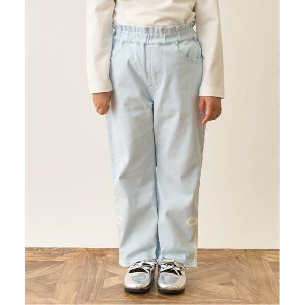 【発売日：2026年03月04日】★この商品はセール価格です★2,530円 → 1,390円(45%off)【カテゴリ】キッズ > パンツ > その他パンツ【カラー】アイボリー/ベージュ/ブルーグレー/黒【サイズ】100cm/1...